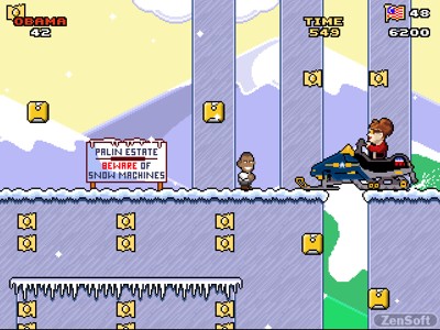 Videojuego Super Obama World – Agridulce