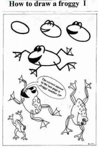 Aprende a dibujar ranas – Agridulce