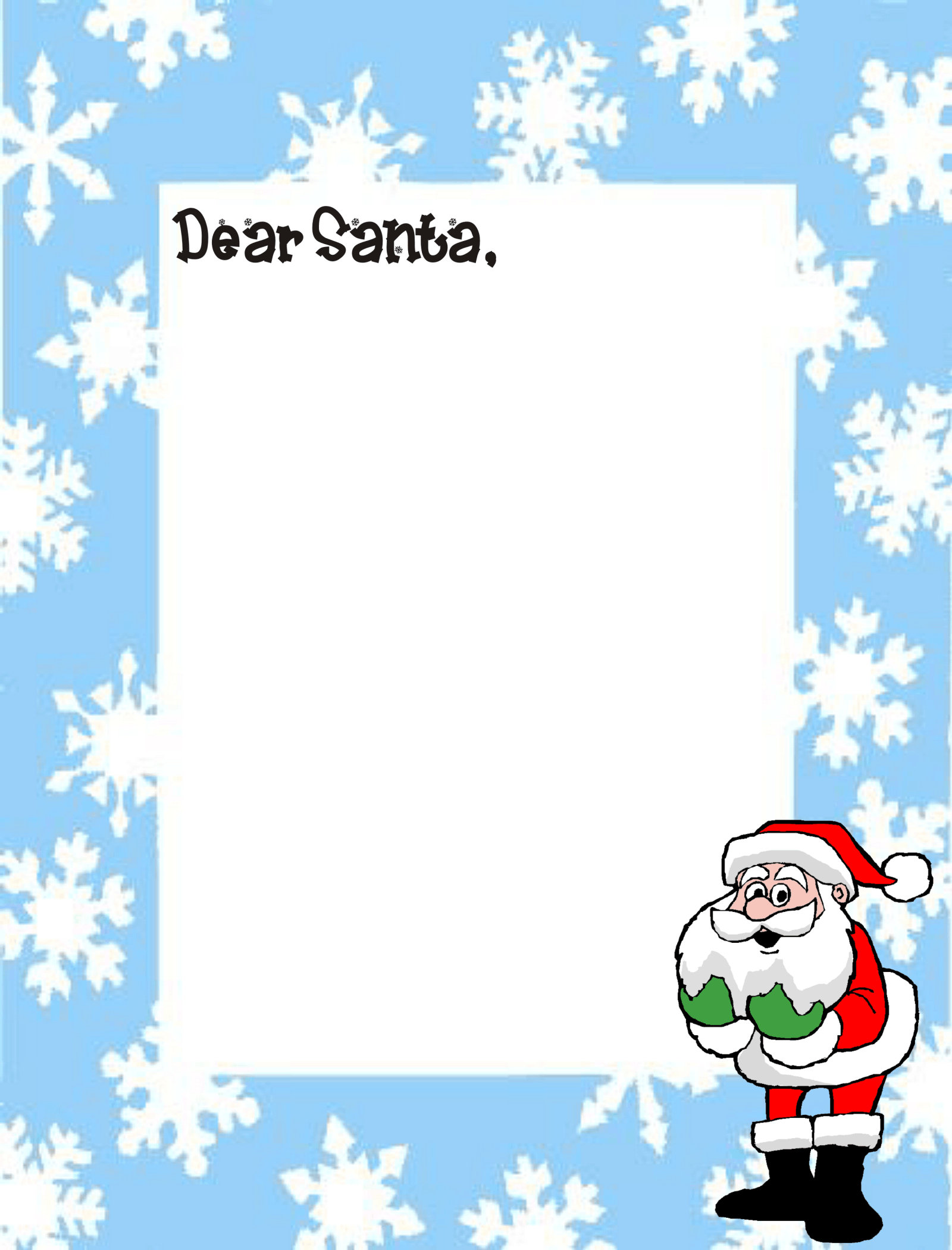 Los mejores modelos de Carta para Santa Claus – Agridulce